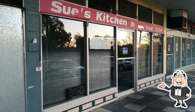 Menu at Sue's Kitchen restaurant, Scullin