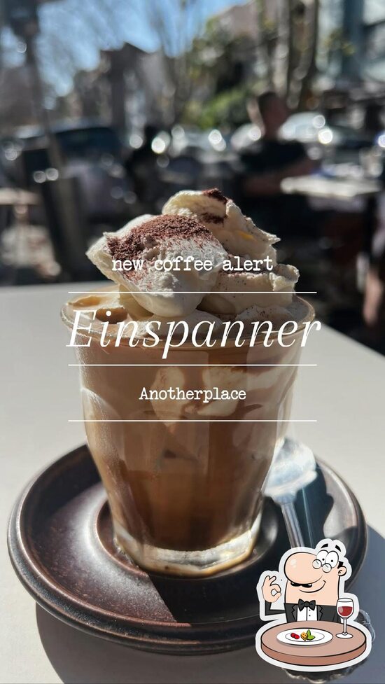 Menu at Anotherplace cafe, Potts Point
