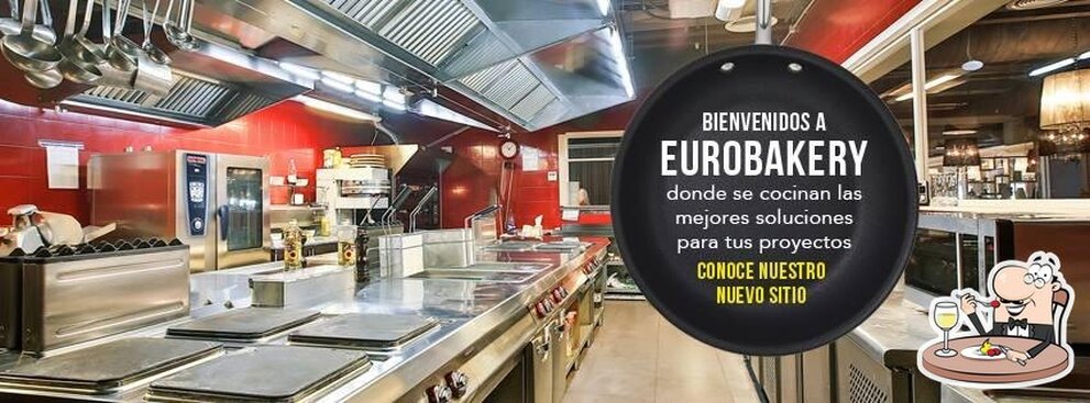 Menu at Eurobakery de Mexico, Mexico City