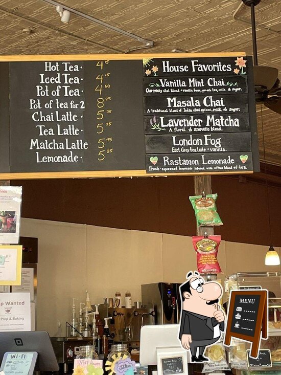 Menu at Steep Leaf Lounge cafe, Flagstaff