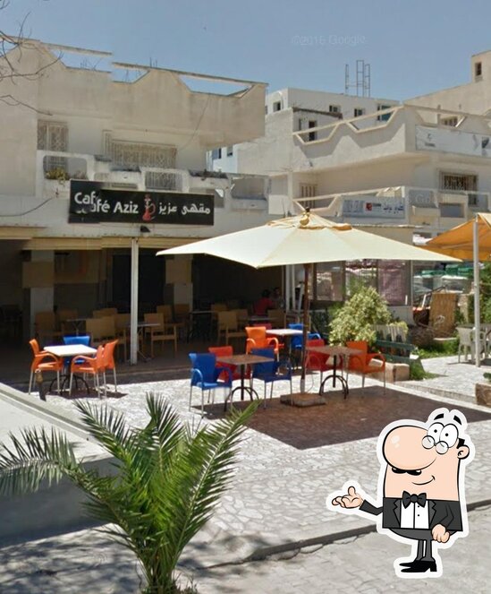 Menu at Café Aziz cafe, Ez Zahra