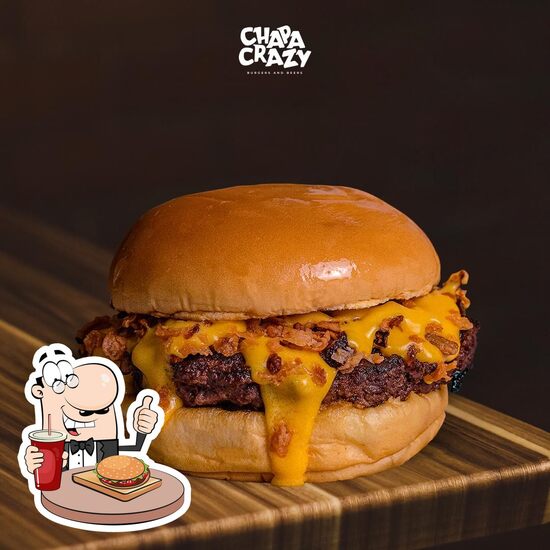 Menu em Chapa Crazy - Burgers and Drinks restaurante, Manaus