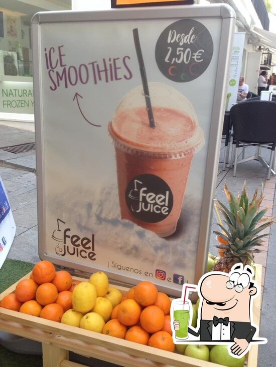 Menu at FEEL JUICE pub & bar, Ibiza