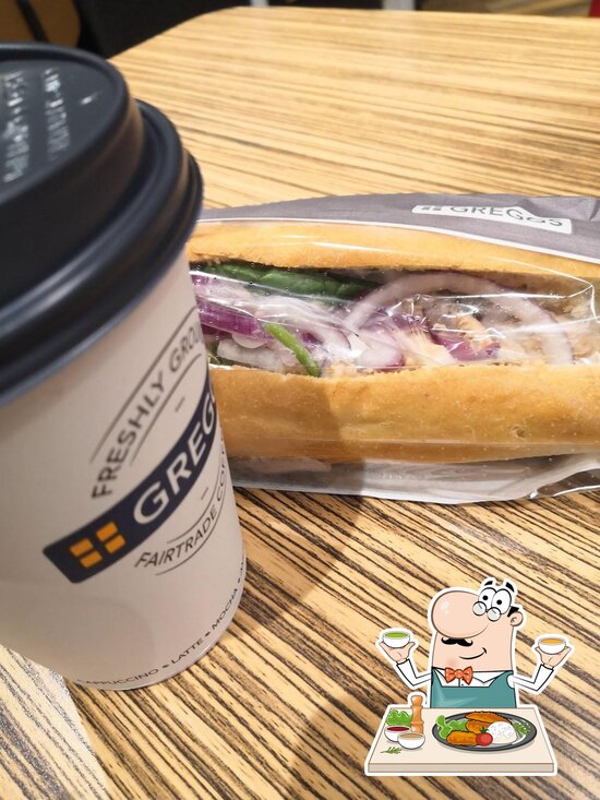 Menu at Greggs restaurant, Belfast, 4/6 Castle Ln