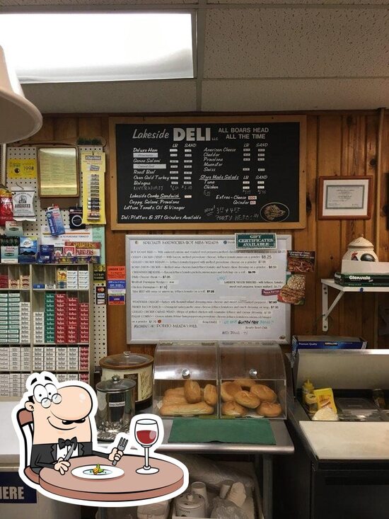 Menu at Lakeside Deli restaurant, New Fairfield, 249 State Route 39