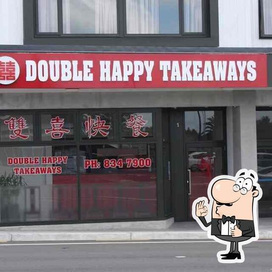 Menu at Double Happy Chinese Takeaways fast food, Auckland