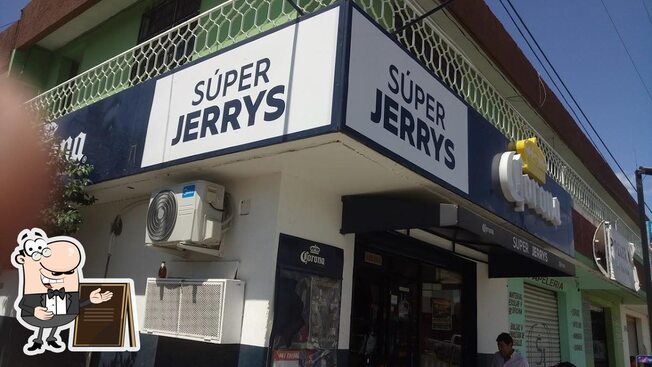 Menu at Super Jerry pub & bar, Durango
