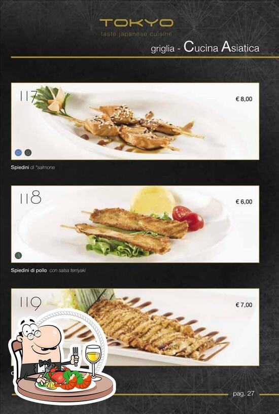 Menu da Tokyo Sushi Restaurant, Sondrio
