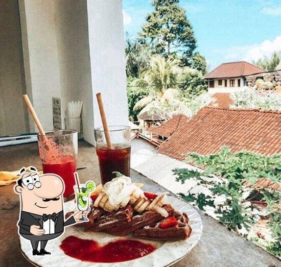 Menu at Made's Banana Flour Cafe, Ubud