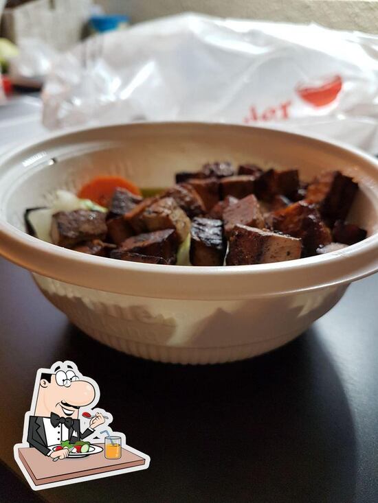 Menu at Flame Broiler fast food, Riverside, University Ave #109A