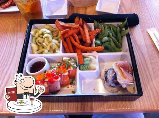 Menu at The Cowfish Sushi Burger Bar, Raleigh