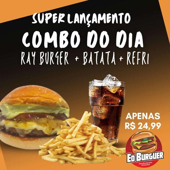 Menu at ED BURGER restaurant, Feira de Santana