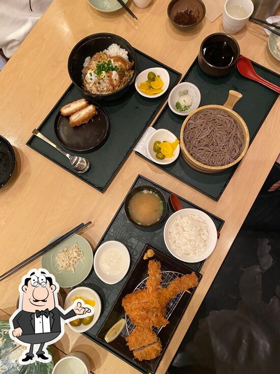 Menu at Saboten Daechi restaurant, Seoul, Daechi-dong