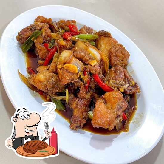 Menu at Dapoer Jumbo Ambon restaurant, Teluk Ambon