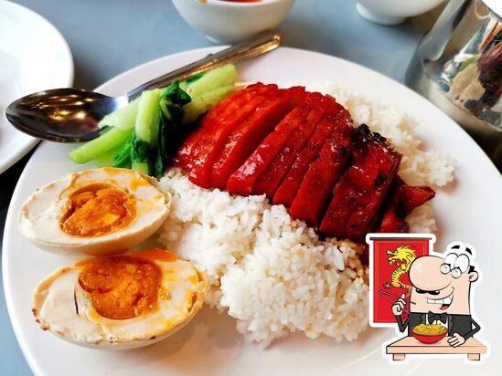 Menu at Mr Ping's restaurant, Parramatta