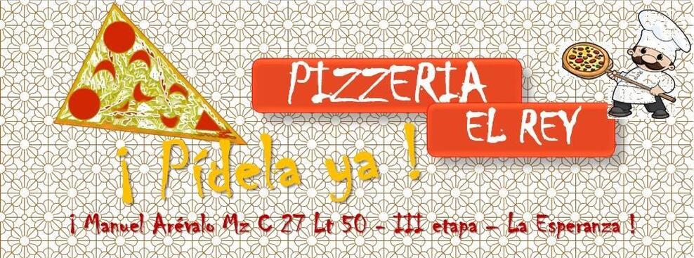 Menu at Pizzeria El Rey, La Esperanza