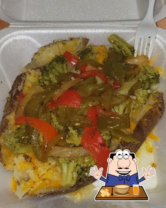 Menu at Wimbos Crazy Potatoes BBQ, Lauderhill