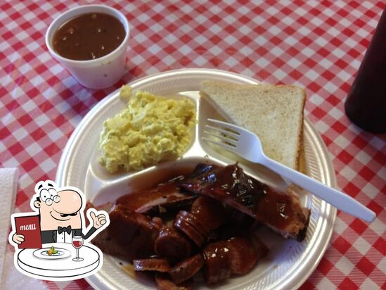 Menu at R & R BBQ, Port Isabel