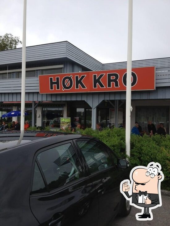 Menu at Høk Kro restaurant, Sarpsborg