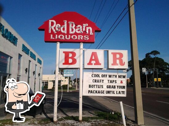 Menu at Red Barn Bar, Sarasota, Bee Ridge Rd