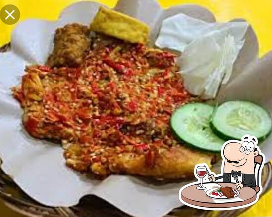 Menu at Pecel Pak Ali Sambal Setan, Depok