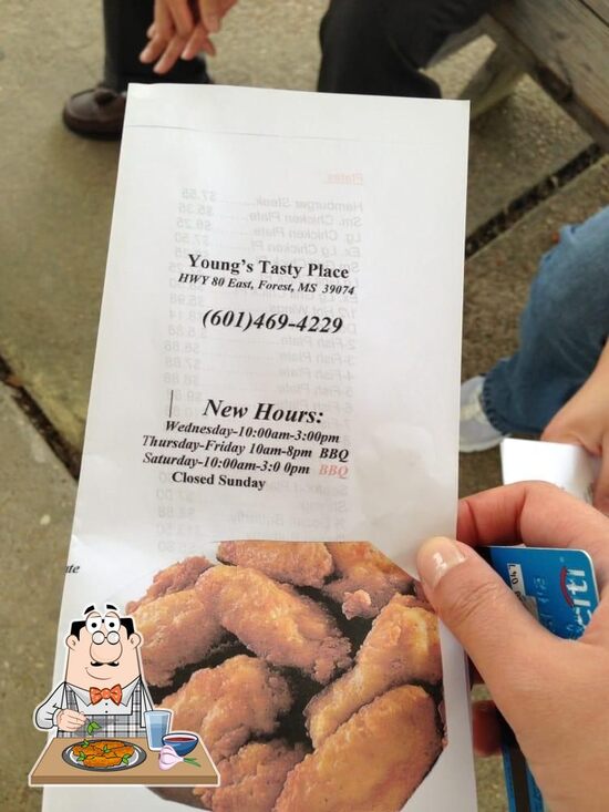 Menu at Young Tasty Place restaurant, Forest