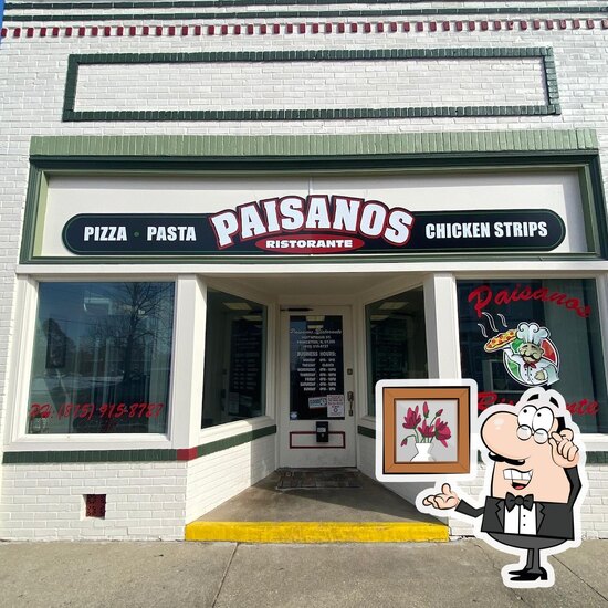 Menu at Paisano’s Ristorante pizzeria, Princeton