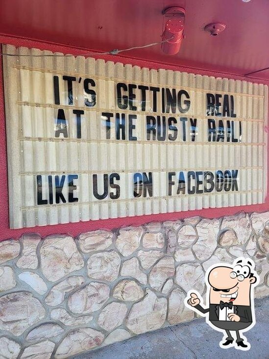 Menu at The Rusty Rail pub & bar, Brazoria