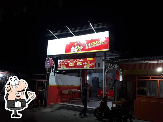 Menu at Hisana Fried Chicken Cendrawasih restaurant, Padang