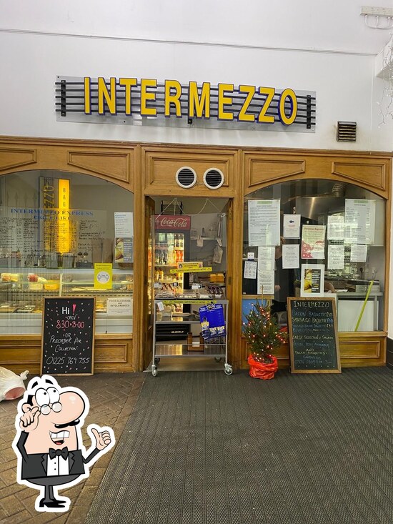 Menu at Intermezzo Express fast food, Trowbridge
