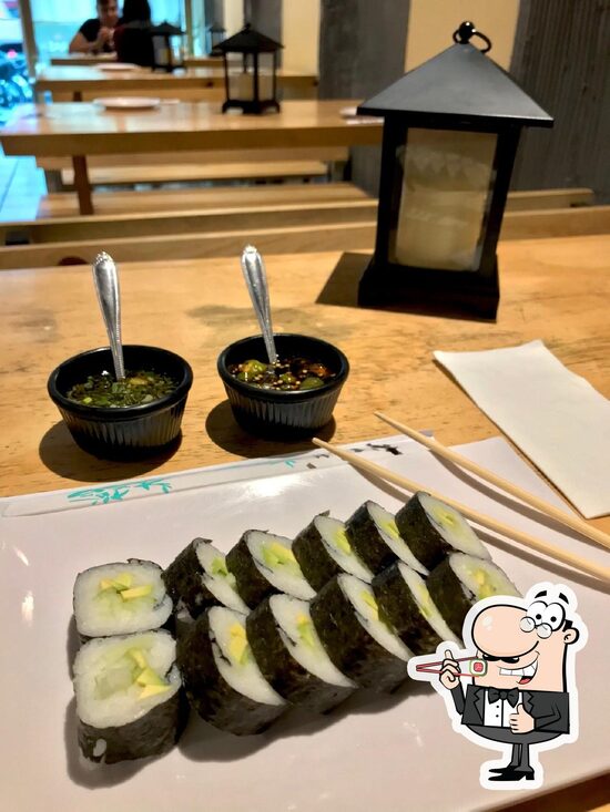 Menu at Atarashi 33 restaurant, Guadalajara