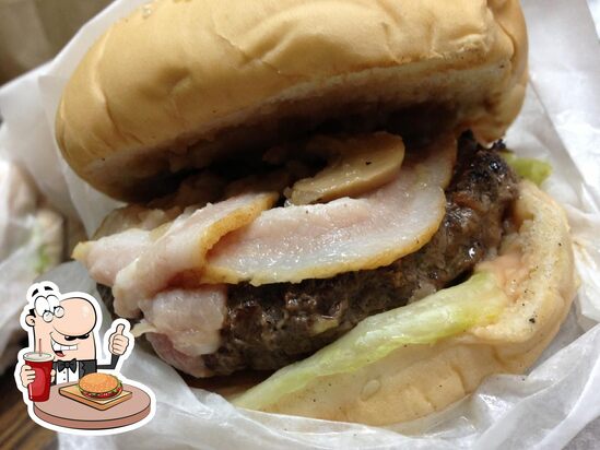 Menu at The Metro Burgers restaurant, Davao City, Juan dela Cruz Street