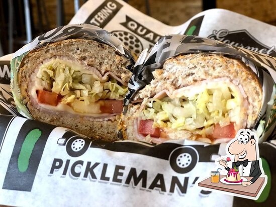 Menu at Pickleman's Gourmet Cafe, Omaha, Farnam St