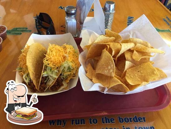 Carta de comida rápida Taco Town, Fort Walton Beach