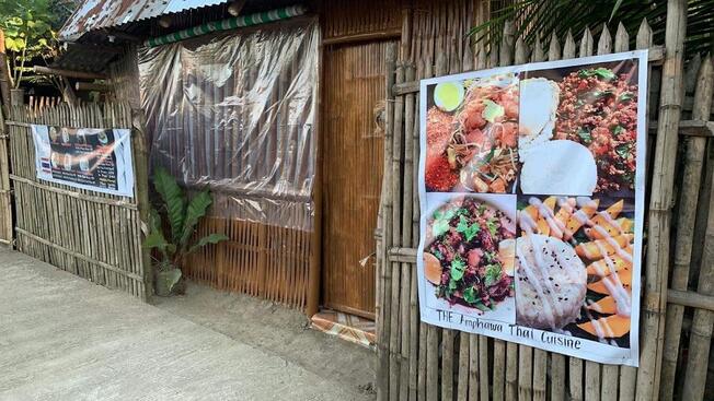 Menu at The Amphawa Thai Cuisine restaurant, Pototan