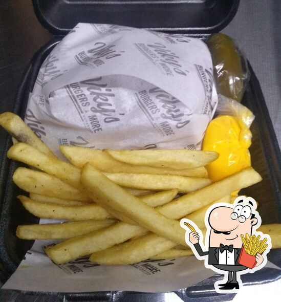 Menu at Vicky's Burgers restaurant, Ciudad Apodaca