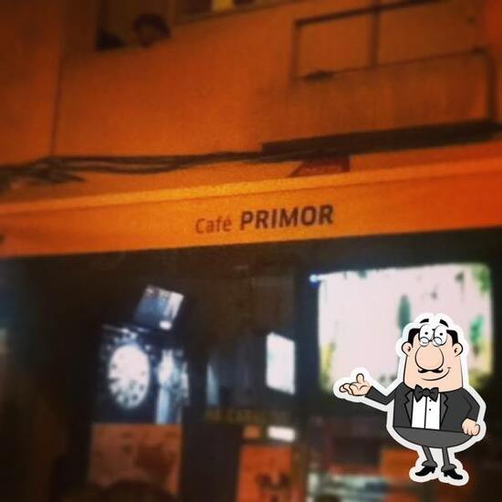 Menu at Café Primor, Covilha, R. João Alves da Silva 10