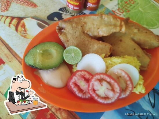 Menu at Mariscos El Mar restaurant, General Escobedo