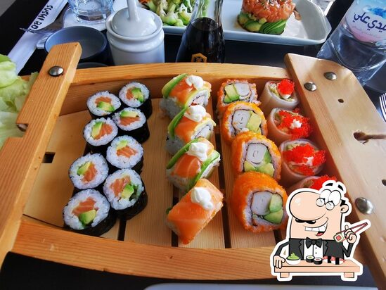 Menu at Sushi Box Marrakech restaurant, Marrakesh