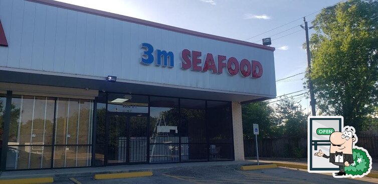Menu at 3M Seafood restaurant, Houston