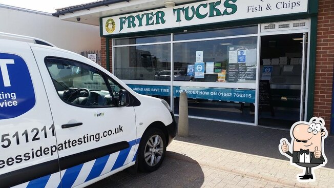 Menu at Fryer Tucks fast food, Stockton-on-Tees