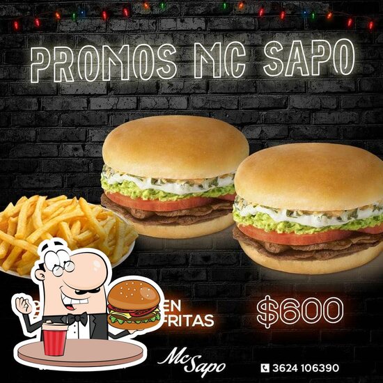 Menu at Mc Sapo Delivery pub & bar, Resistencia, Fray Rossi 156