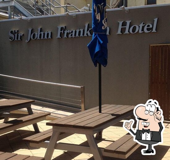 Menu at Sir John Franklin Hotel restaurant, Kapunda