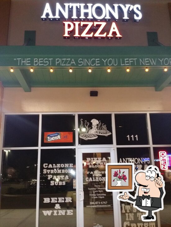 Anthony's Pizza, DeLand - Restaurant menu, prices and reviews