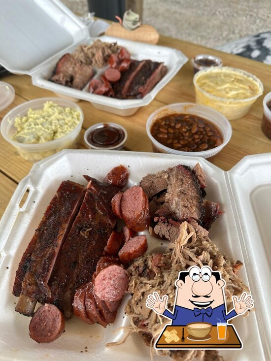 Menu at Smoky Pitts Barbecue, Hot Springs