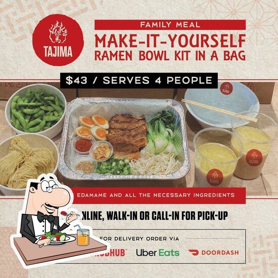 Tajima Ramen College Heights in San Diego - Restaurant menu and reviews
