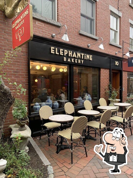Menu at Elephantine Bakery, Portsmouth