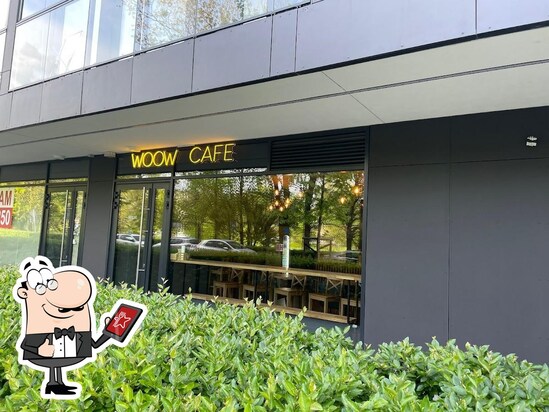 Menu at WOOW CAFE, Warsaw