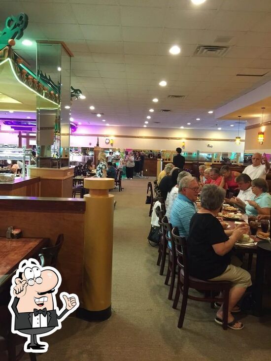 Menu at City Buffet restaurant, Seffner