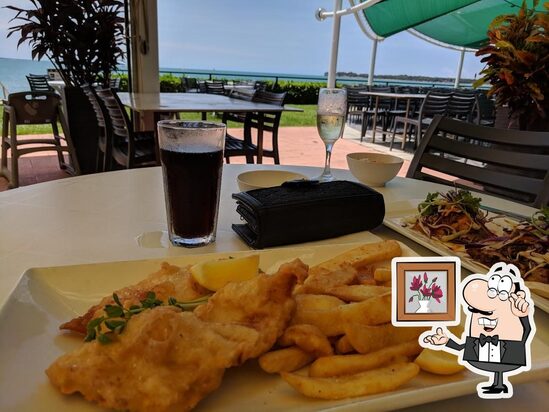 Menu at Darwin Trailer Boat Club, Fannie Bay